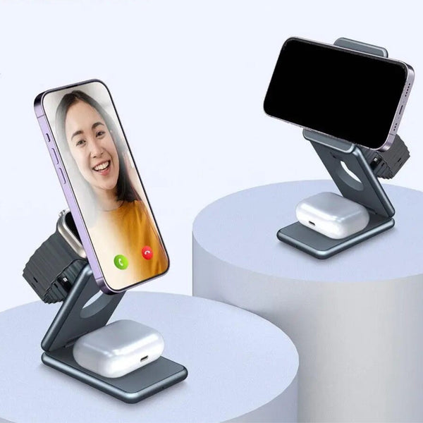 Moderno MagLink Pro 3 in 1 Foldable MagSafe Charging Stand - Moderno ...
